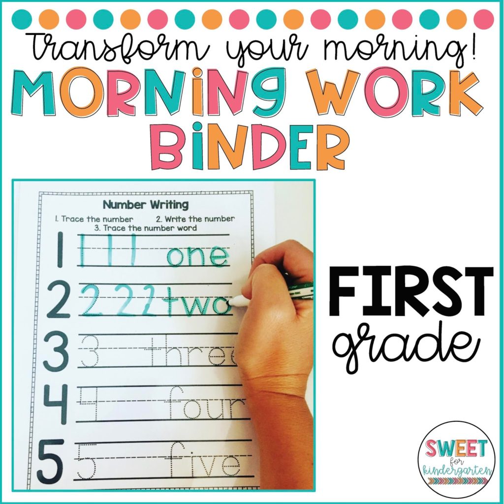 Transform Your Morning with the Morning Work Binder - Sweet for ...