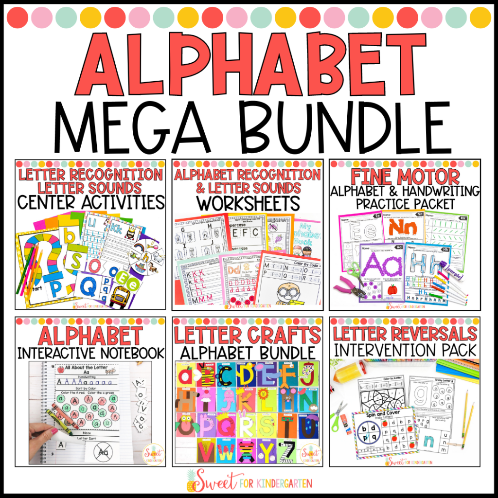 10 Simple Letter Recognition Activities for Kindergarten | Sweet for ...