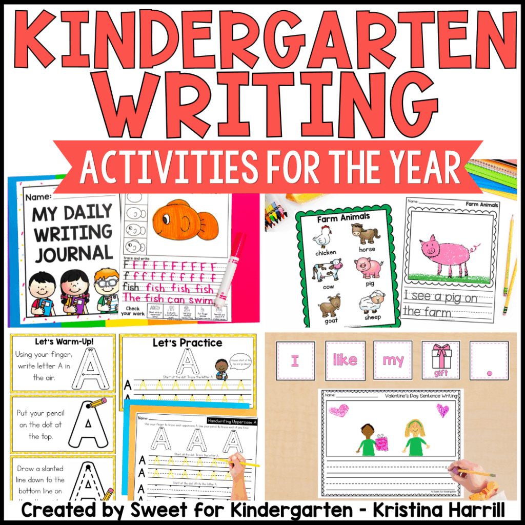 Why Every Kindergarten Teacher Needs These 5 Writing Center Activities ...