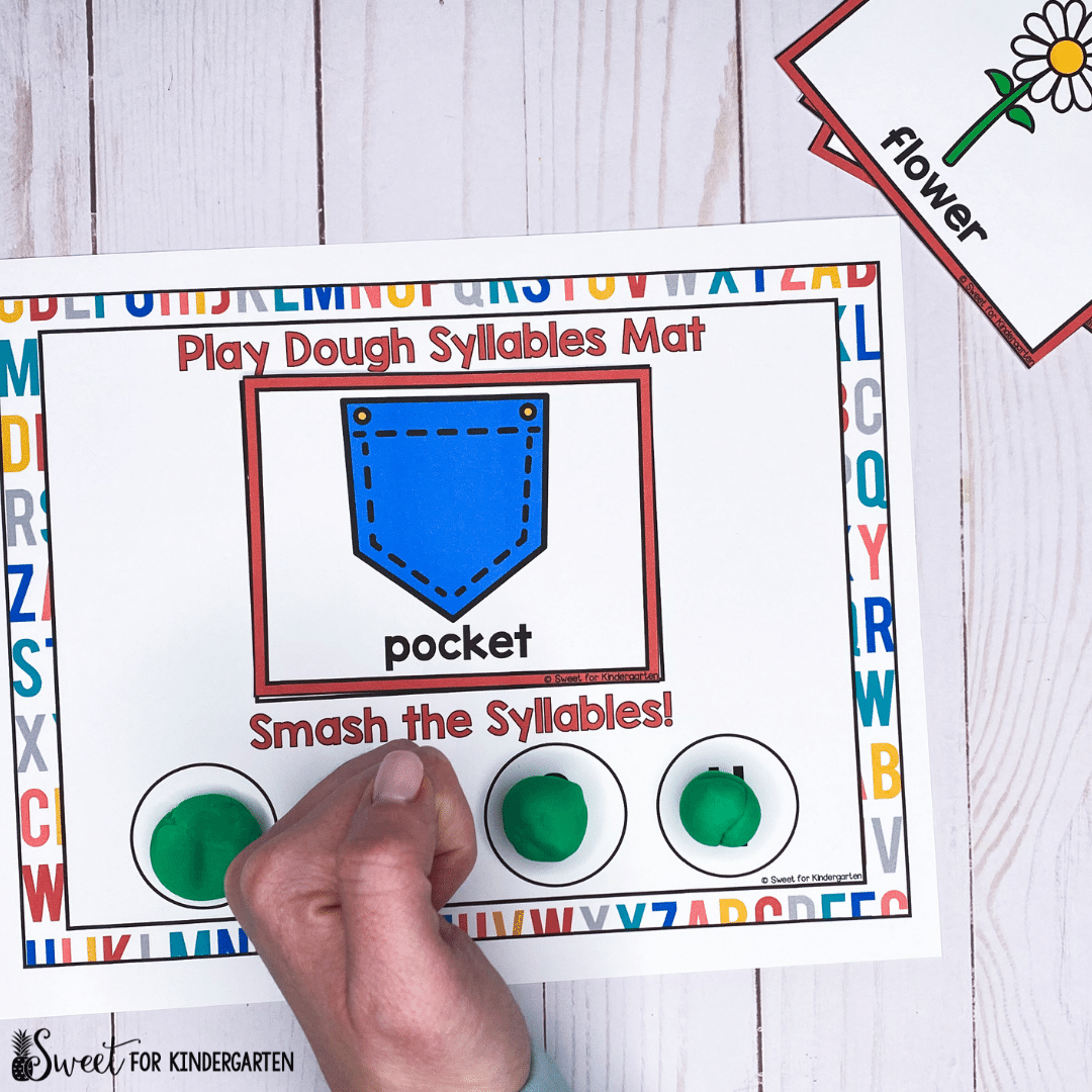 3 Hands-On Syllable Activity Ideas | Sweet for Kindergarten