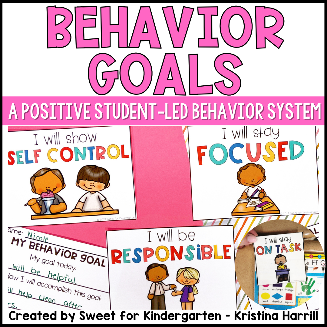 Behavior Goals Student-Led Management System Charts Tracker ...