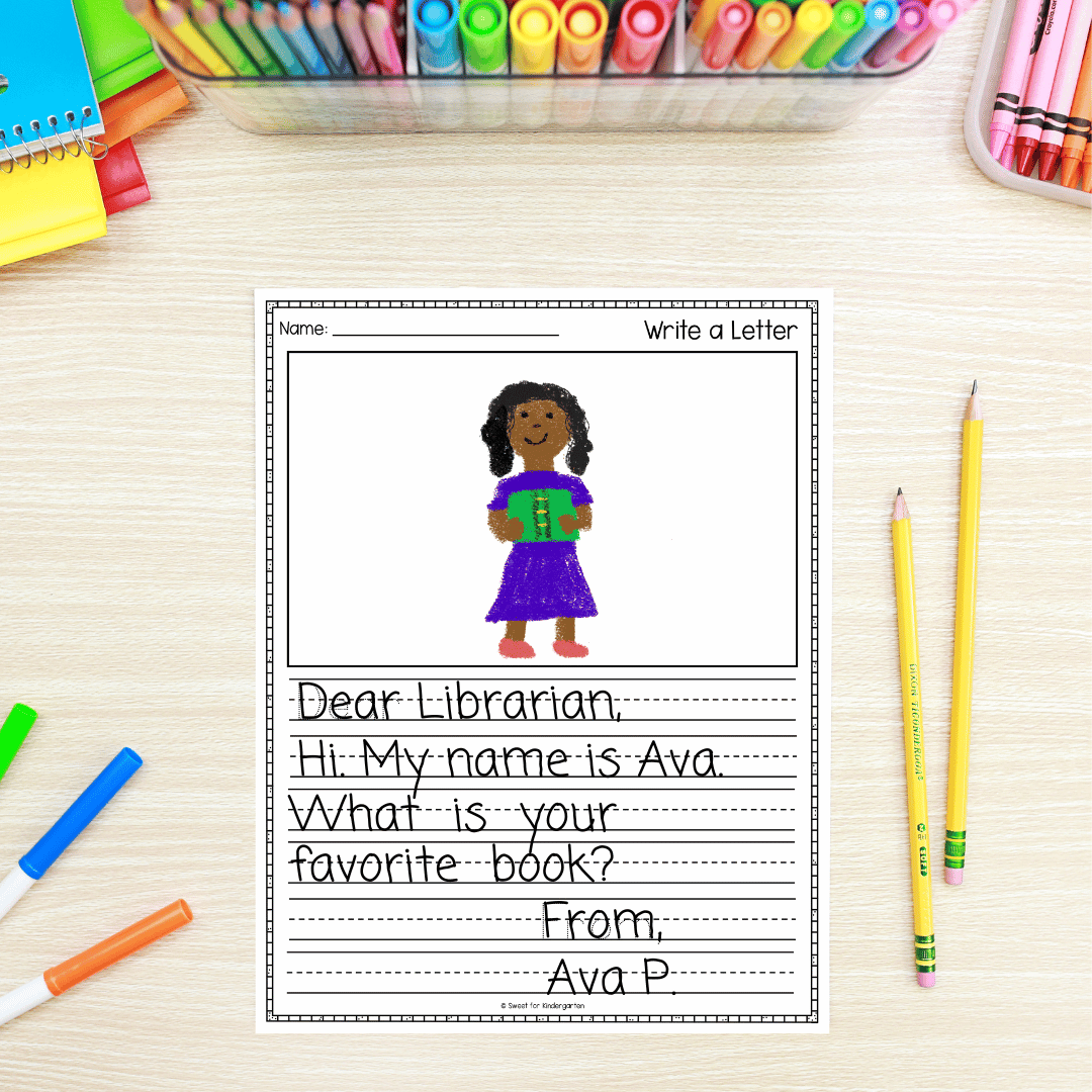 3 Simple No-Prep Kindergarten Writing Activities with Just Paper ...