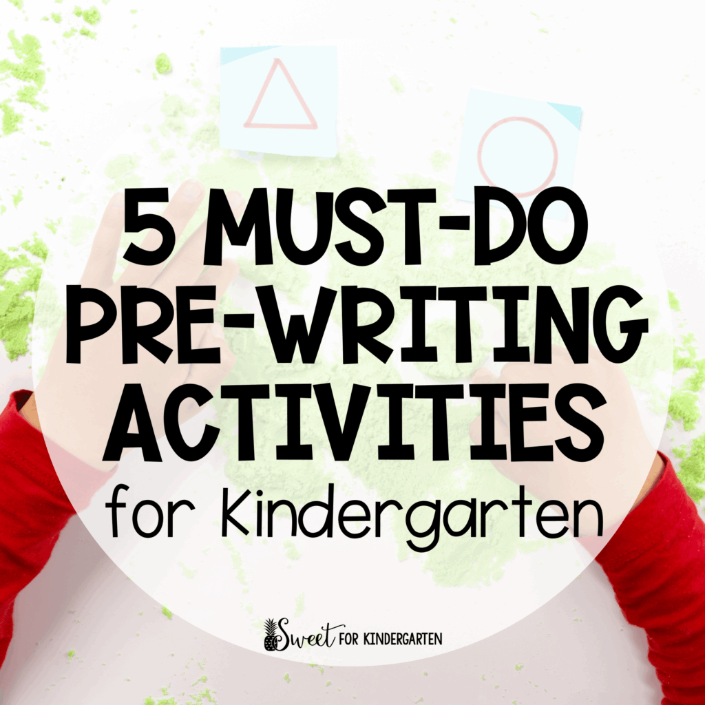 How These 5 Pre-Writing Activities Prepare Kids for Kindergarten ...
