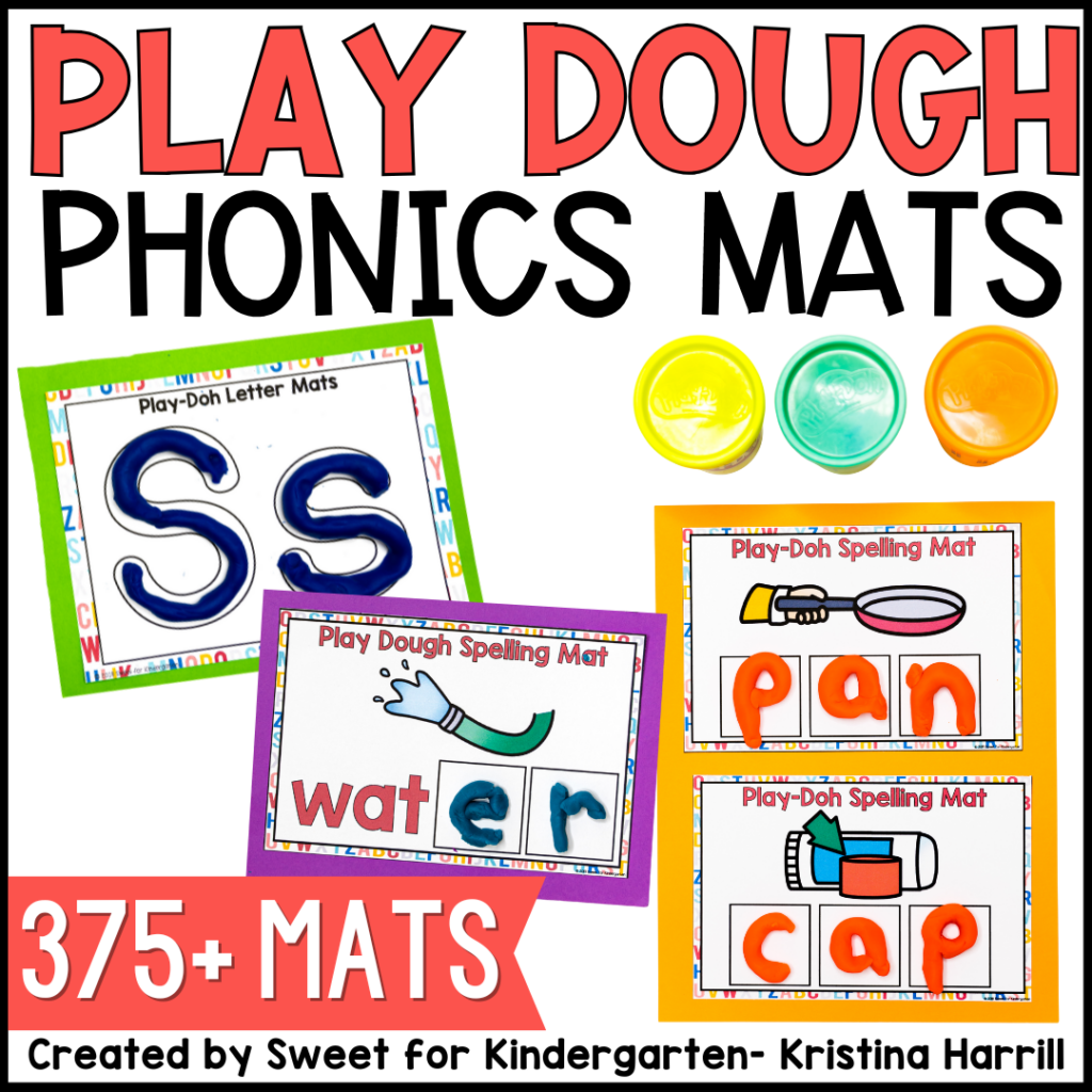 How to Use Playdough to Practice Phonics while Building Fine Motor ...